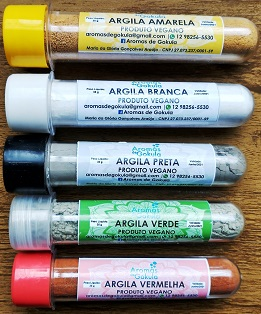 Argilas in natura – Aromas de Gokula